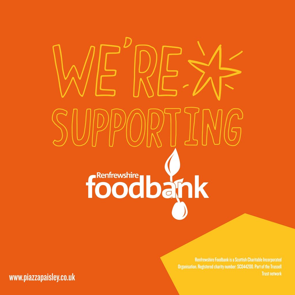 The Trussell Trust and Renfrewshire Foodbank | Piazza shopping Centre