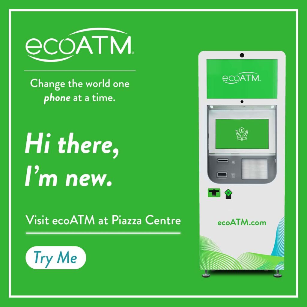 Visit our new ecoATM | Piazza shopping Centre